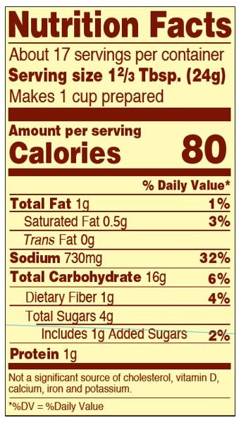 Onion Soup & Seasoning Mix 14.1 oz. Onion Soup & Seasoning Mix 14.1 oz.
